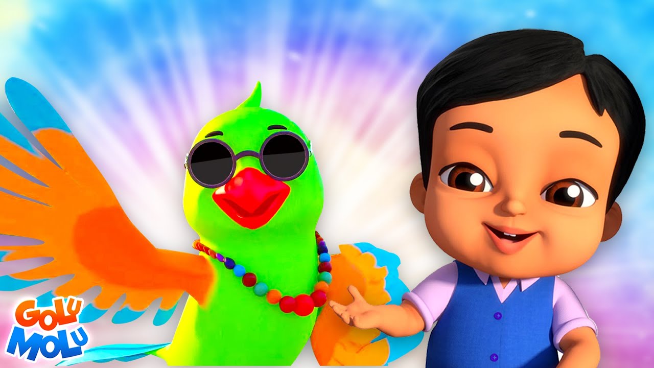 Main Tota Main Tota, मैं तोता मैं तोता, Kukdoo Koo + Animal Nursery ...