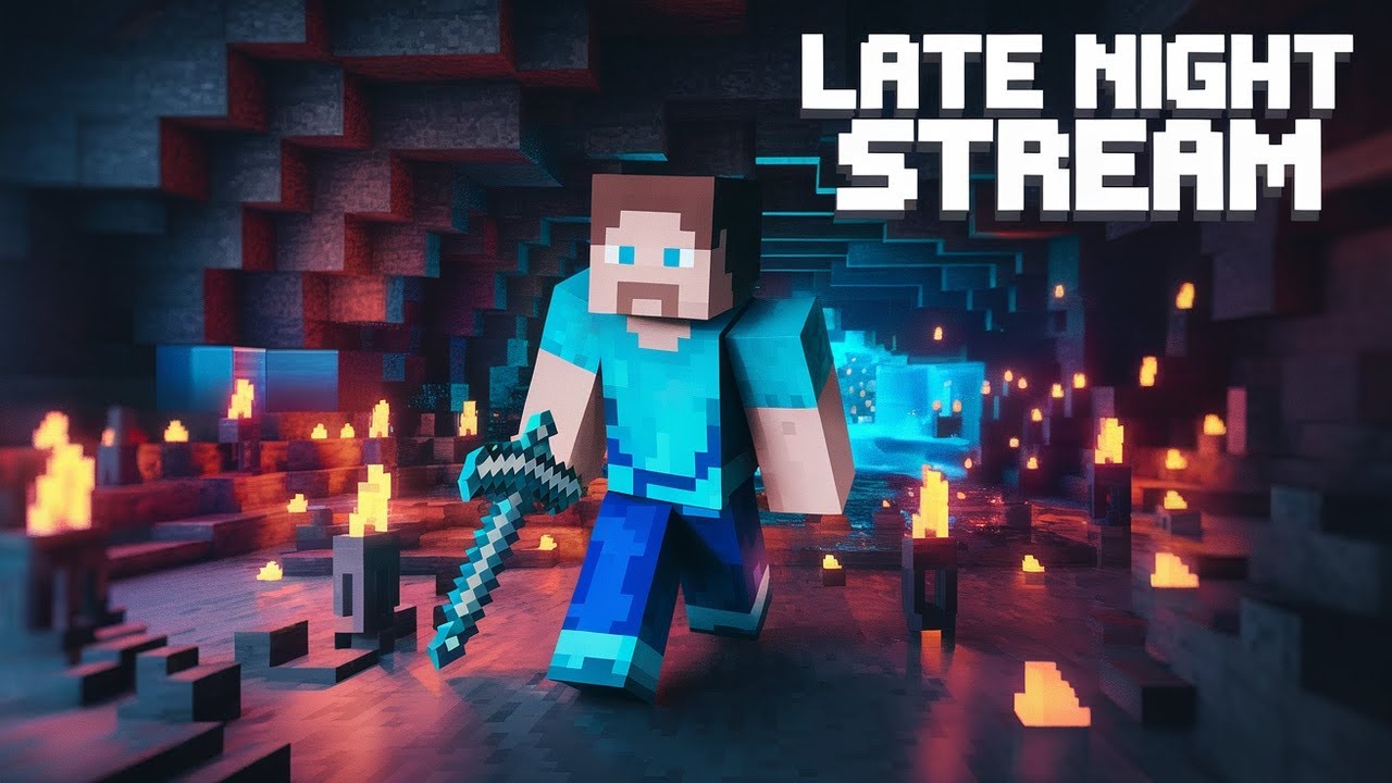 Minecraft Late Night Stream!! (After boards) - YouTube