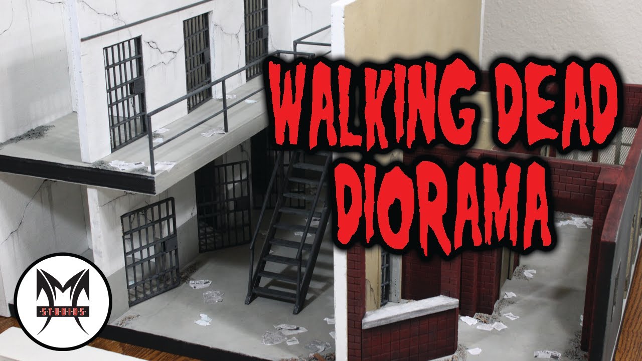Inside THE DMC’s Studio #9: THE WALKING DEAD PRISON Diorama - YouTube