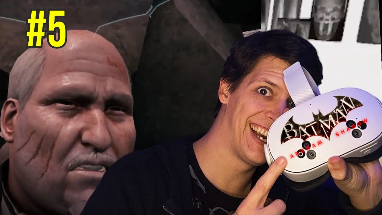 SOUBOJ S FALCONE / Batman Arkham Shadow VR #5 - YouTube