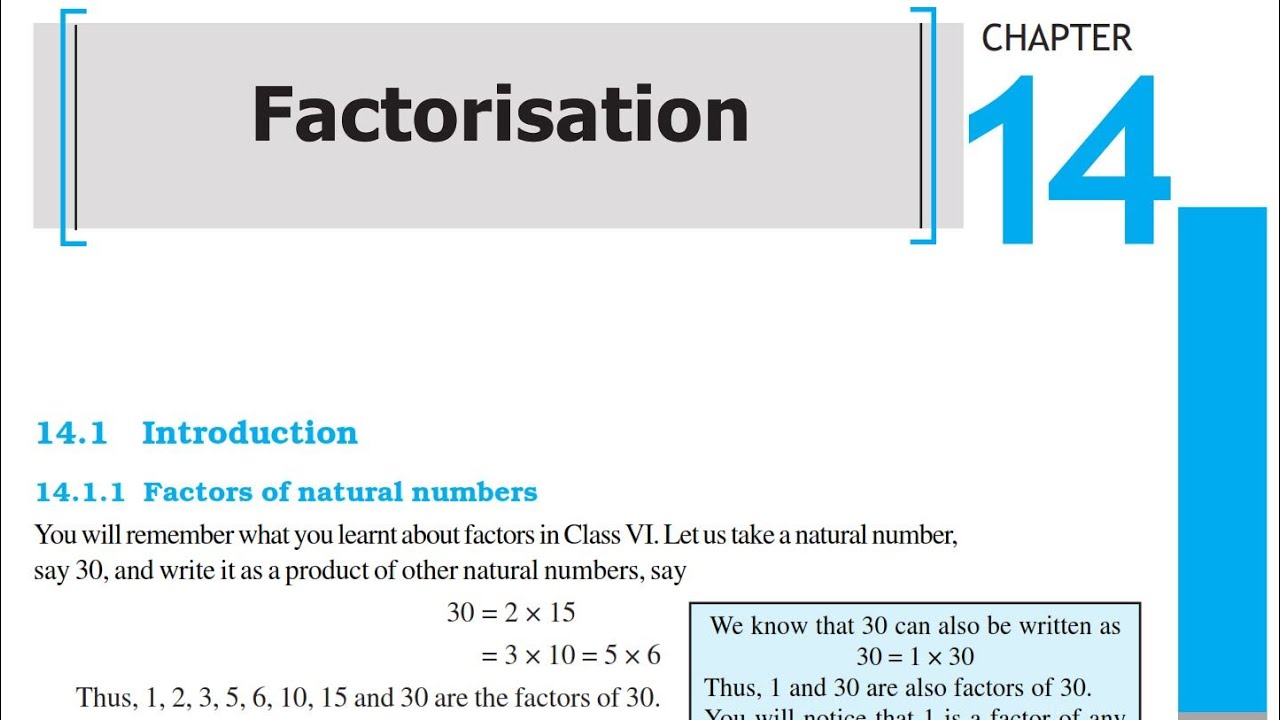 Class 8 Maths | Important Questions | Exercise 14.4 | Ch 14 Factorise ...