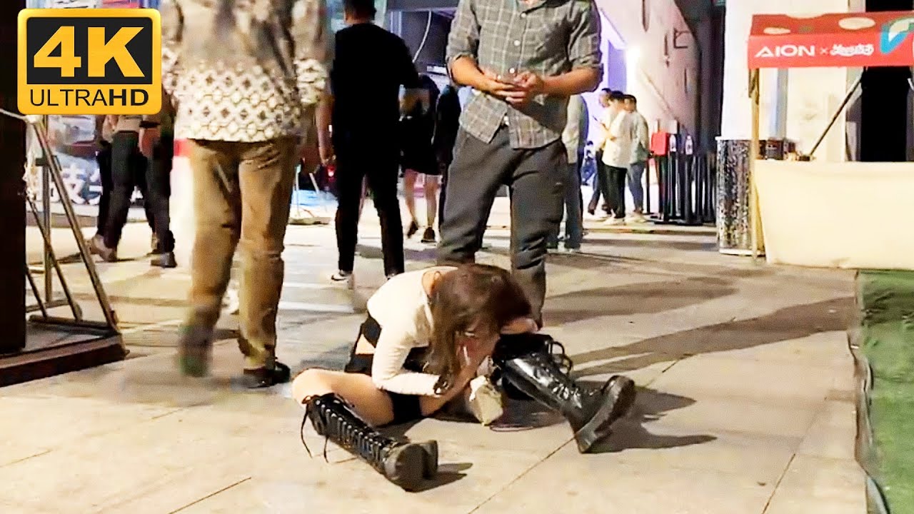 China Night Life Street Many Beautiful Girls Girl Hot Video Jav