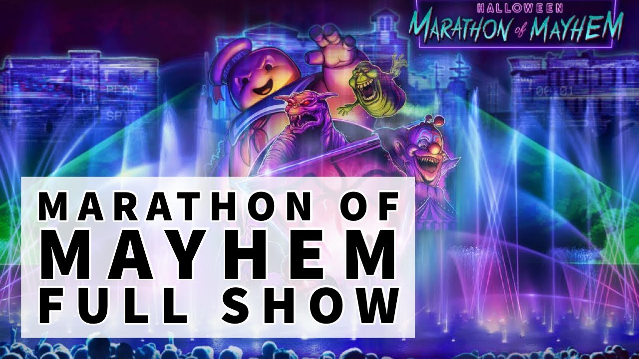 Halloween Horror Nights 29 Halloween Marathon of Mayhem FULL SHOW ...