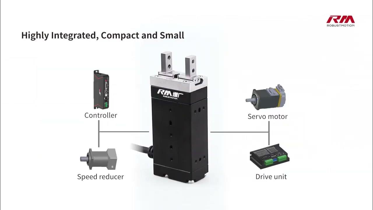 RobustMotion RM-EGB Triggers Innovation Of Compact Servo Electric Gripper - YouTube