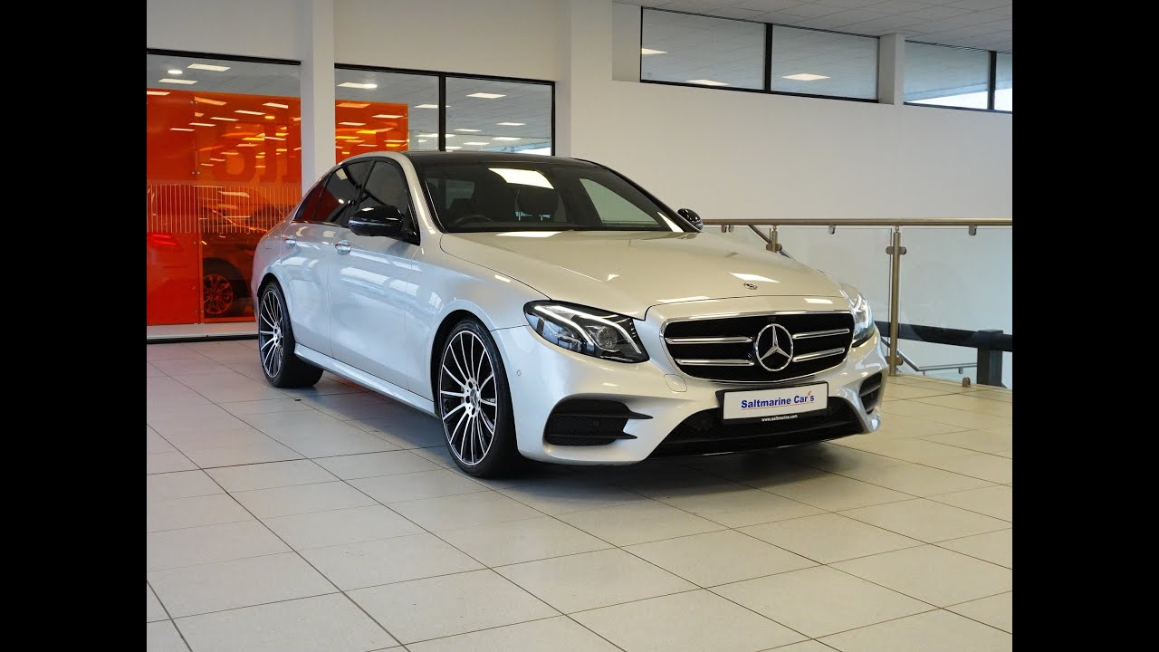 2020 MERCEDES-BENZ E300d AMG LINE NIGHT EDITION - YouTube