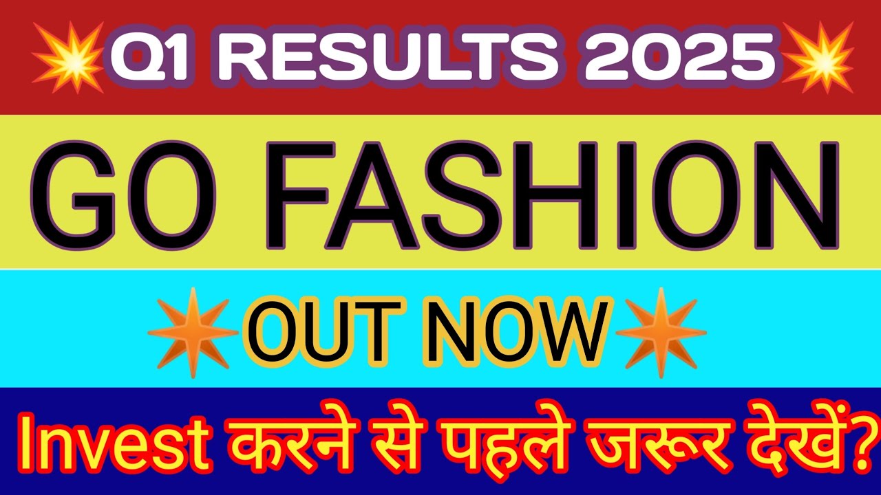 Go Colors Q1 Results 2024 🔴 Go Colors Result 🔴 Go Colors Share News 🔴 ...