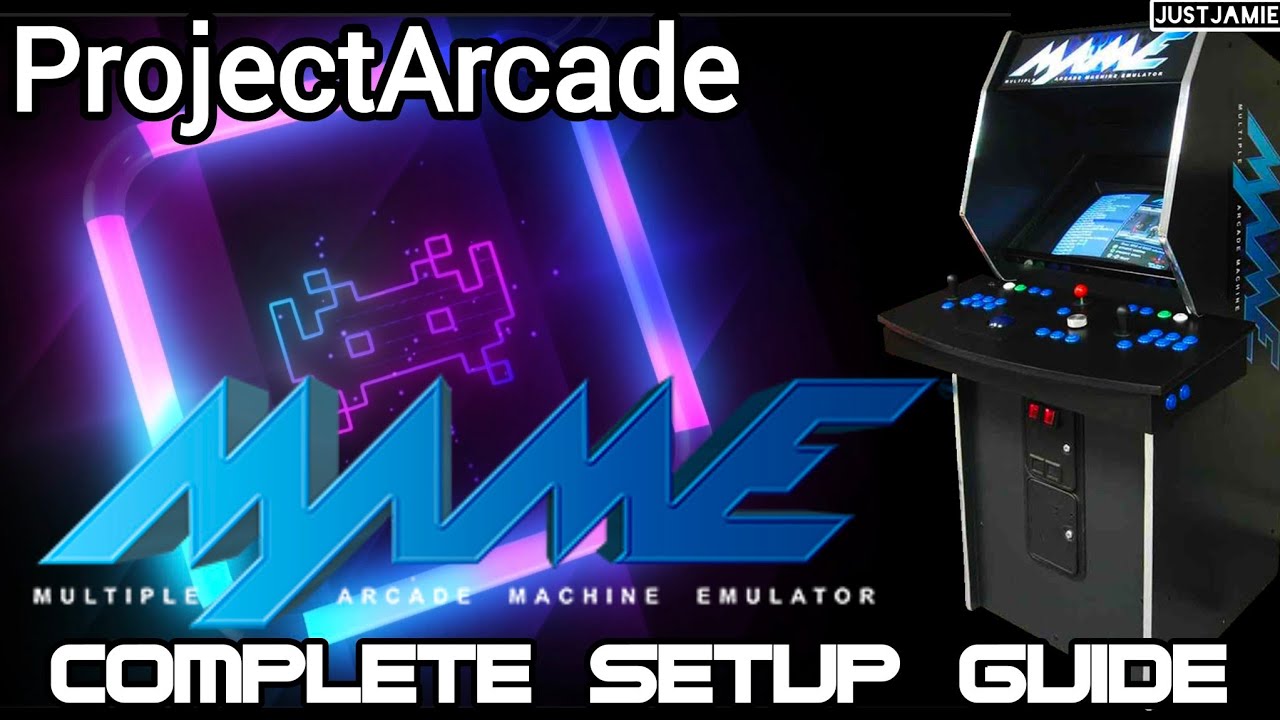 Project Arcade ☆ MAME Complete Tutorial 2024 #projectarcade #mame #emulator - YouTube