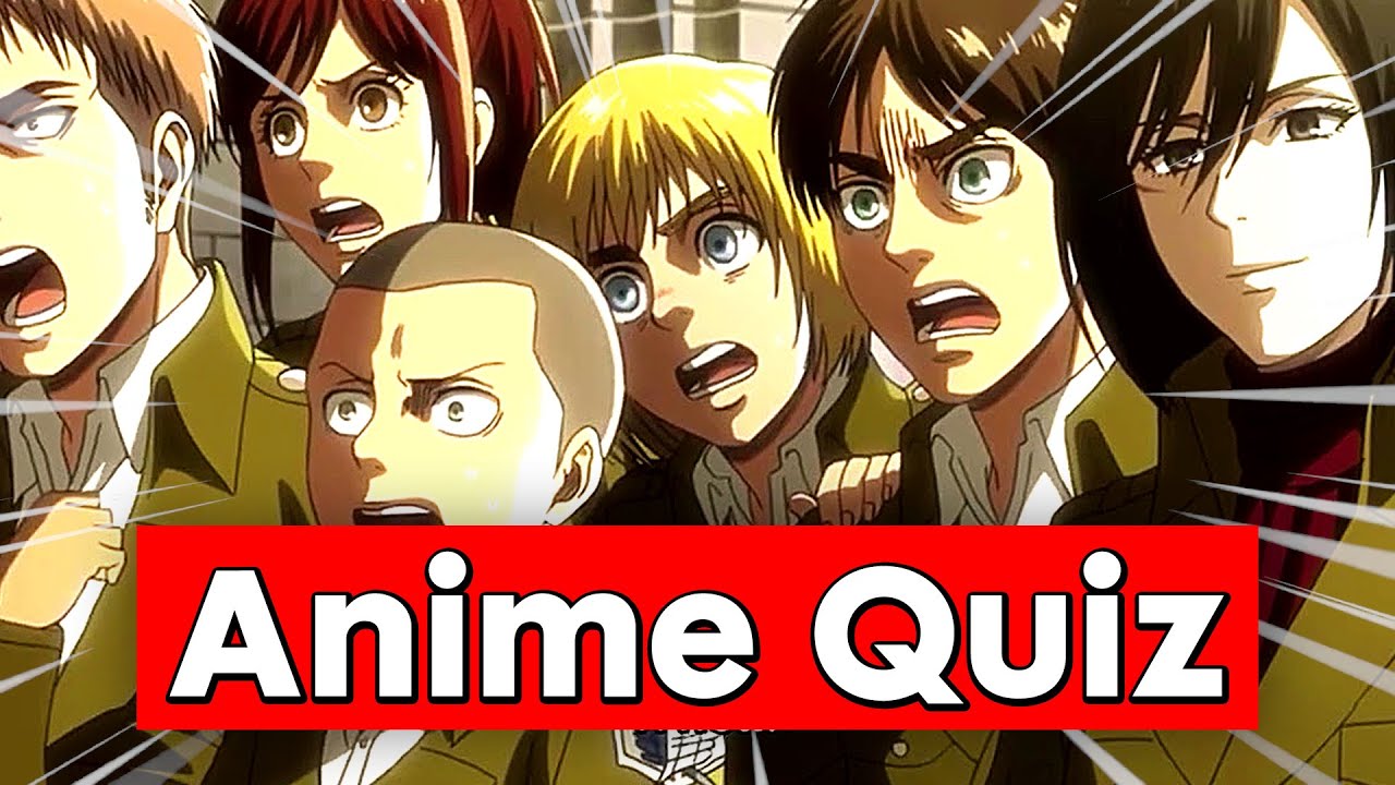 Anime Quiz - Attack on Titan (Shingeki no Kyojin) Episode 1 to AoT ...