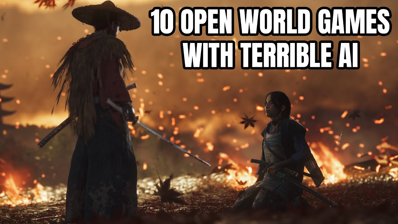 10 Open World Games With ABSOLUTELY Terrible AI - YouTube