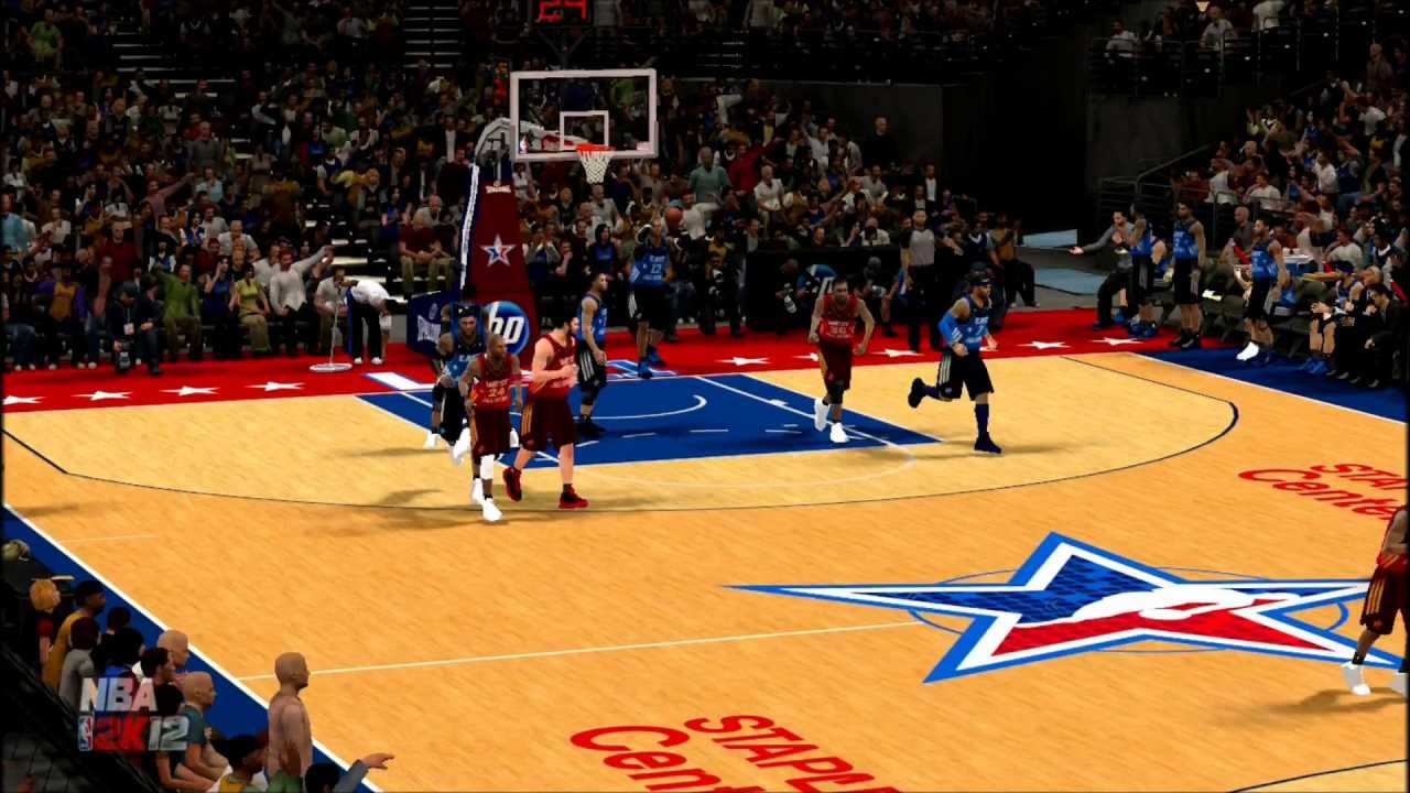NBA2k12 All Star Game 2012.wmv - YouTube