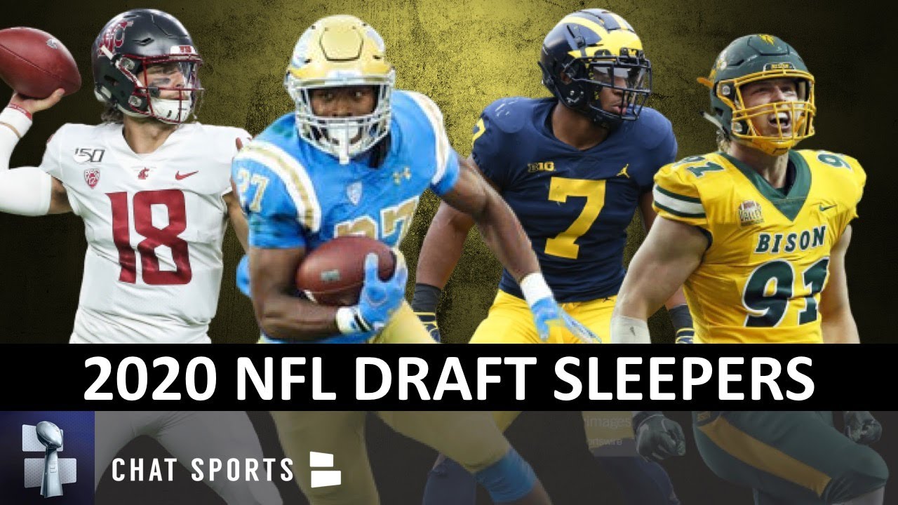 2020 NFL Draft Sleepers Ft. Joshua Kelley, Anthony Gordon, Khaleke ...