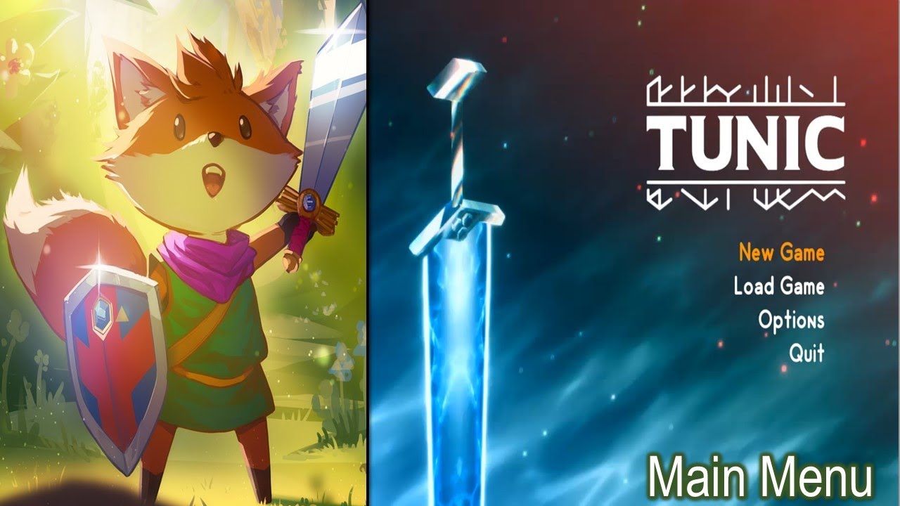 Tunic PC | Game Menu - YouTube