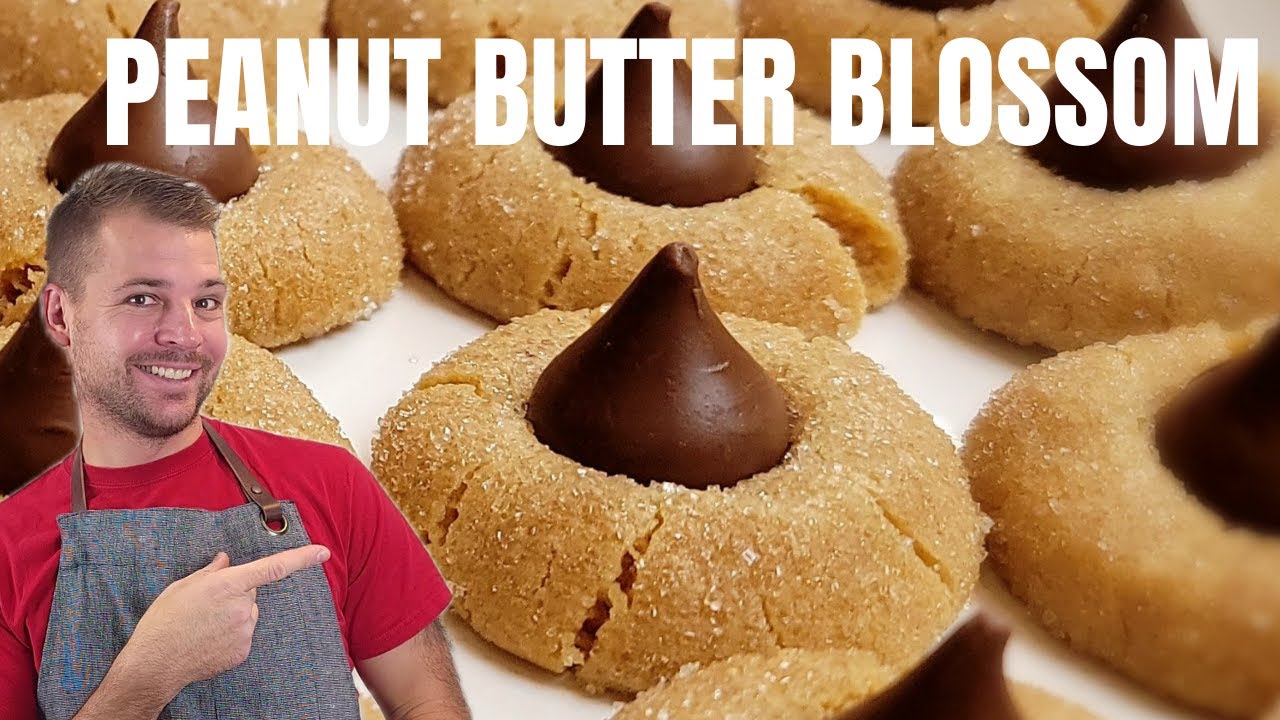CLASSIC PEANUT BUTTER BLOSSOM RECIPE [4K] - YouTube