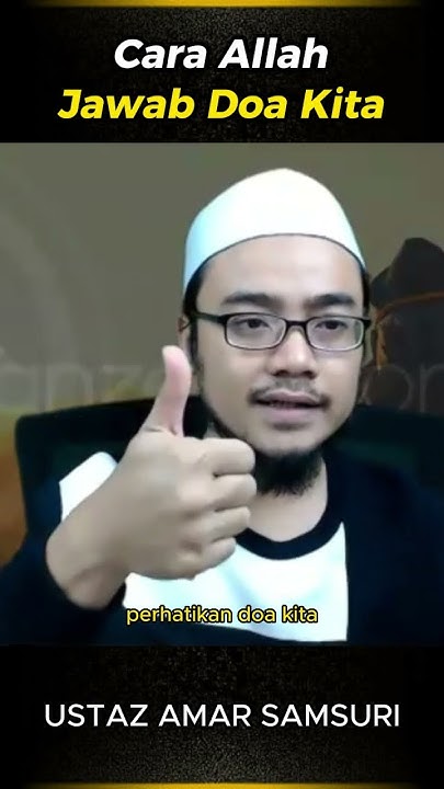 Cara Allah Jawab Doa Kita - YouTube