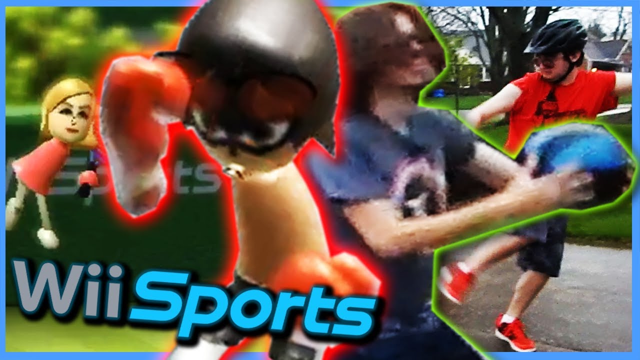 Wii Sports! (with REALLY BUFF MEN) - YouTube