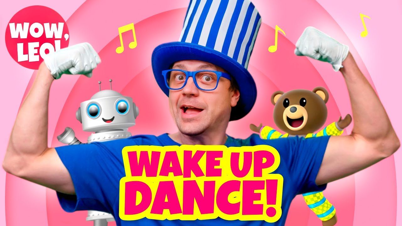 Morning Energy! Stretch, Wiggle & Dance with Leo! 🎶 - YouTube