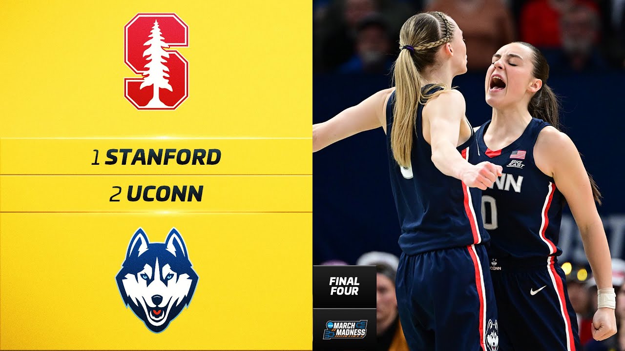 UConn vs. Stanford - Women’s NCAA tournament Final Four highlights ...