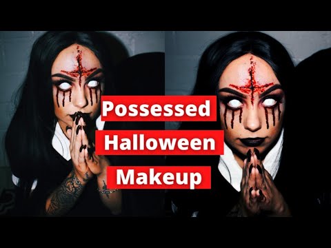 Possessed Halloween Makeup Tutorial - YouTube