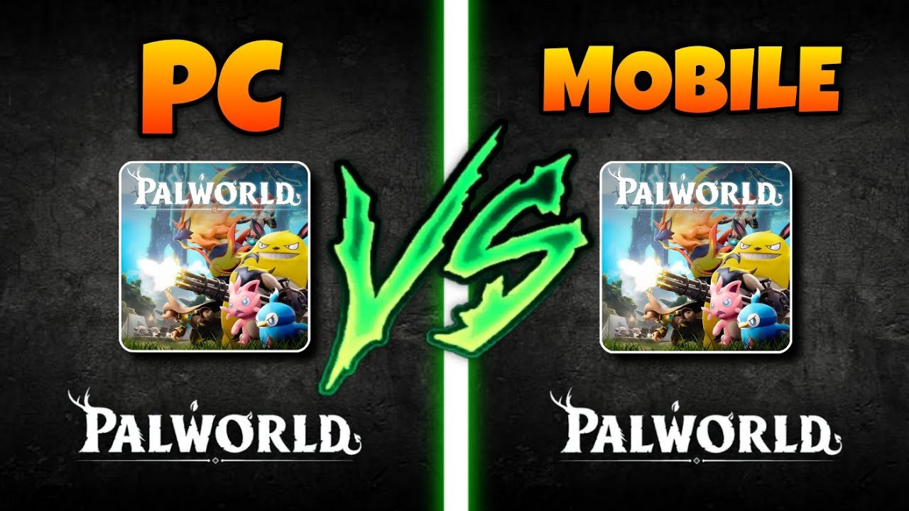 PALWORLD PC VS PALWORLD MOBILE WHICH ONE IS BEST? - YouTube