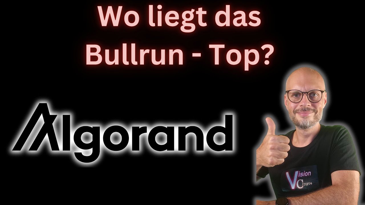 Algorand ALGO: Bullrun TOP in der Kurzanalyse! Vorbereitet für den Schlussspurt! Wichtig für ...