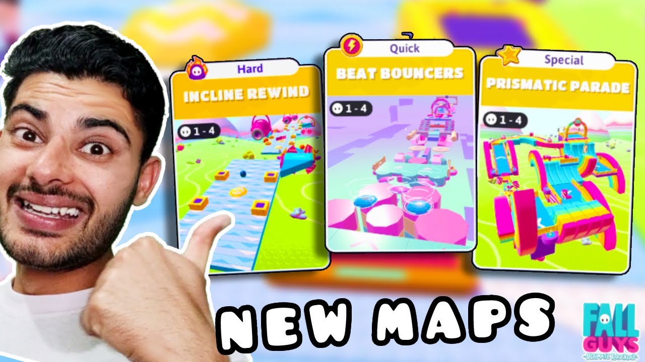 AMAZING NEW MAPS IN FALL GUYS😍 || FALL GUYS NEW UPDATE - YouTube