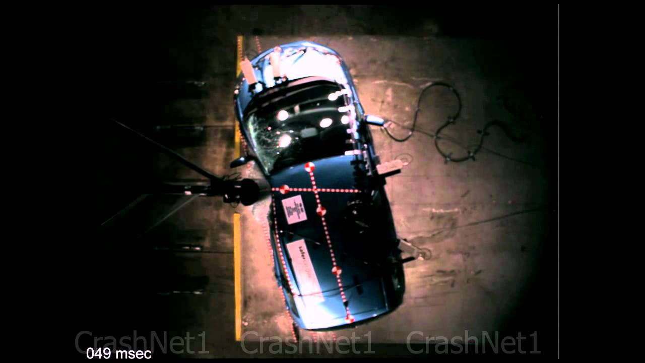Honda Fit / Jazz | 2012 | Side Pole Crash Test | NHTSA | CrashNet1 ...