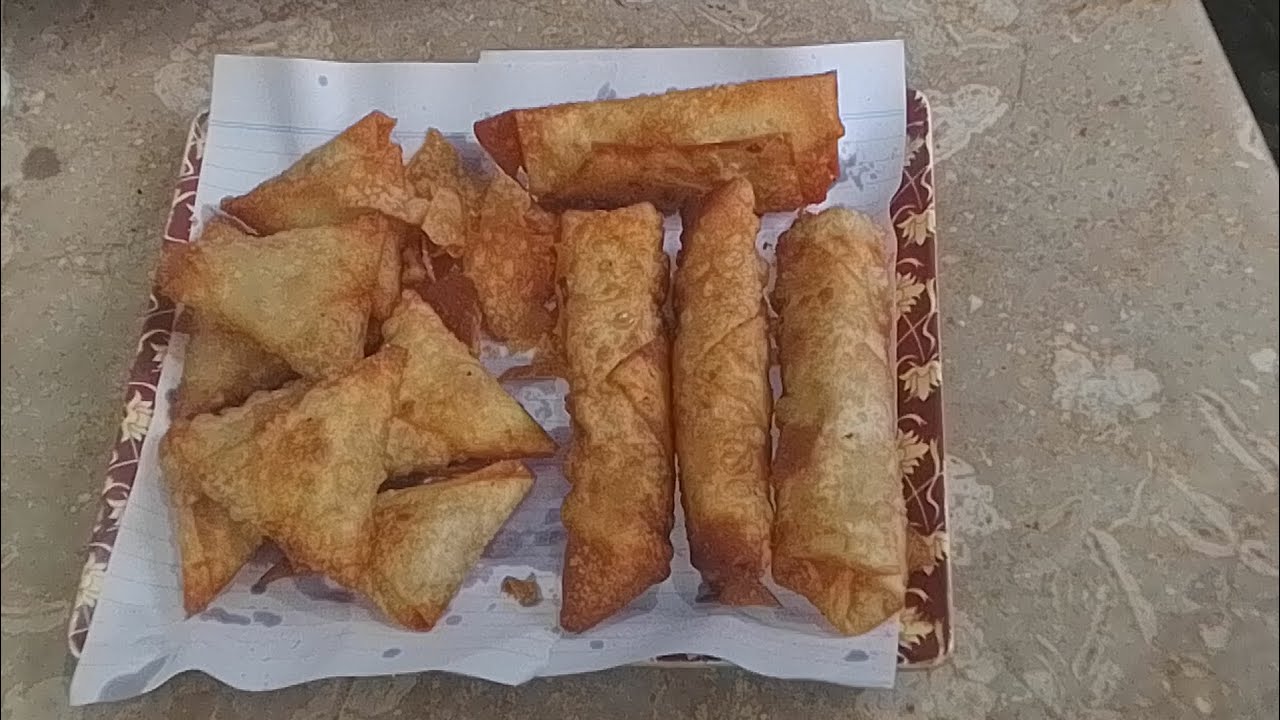 Samosa and roll recipe | Ramadan special | Easy Recipe | Yummy 😋🤤 ...