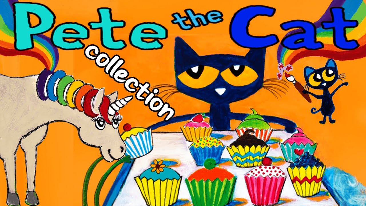 Pete The Cat and the Missing Cupcakes | Pete the Kitty and the Unicorn ...
