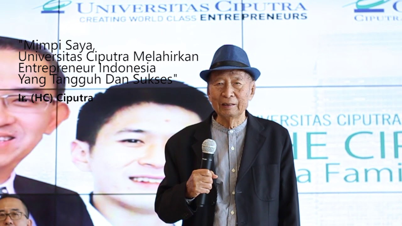 Pak Ciputra Beri Tips Meneruskan/Regenerasi Bisnis Keluarga - YouTube