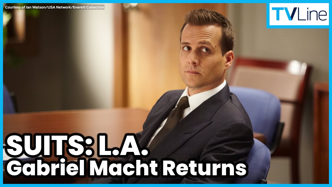 Suits Star Gabriel Macht Returns for Suits: L.A. - YouTube
