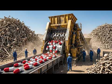 Hayvan Kemikleri Böyle Tıbbi Kapsüllere Dönüştürülüyor