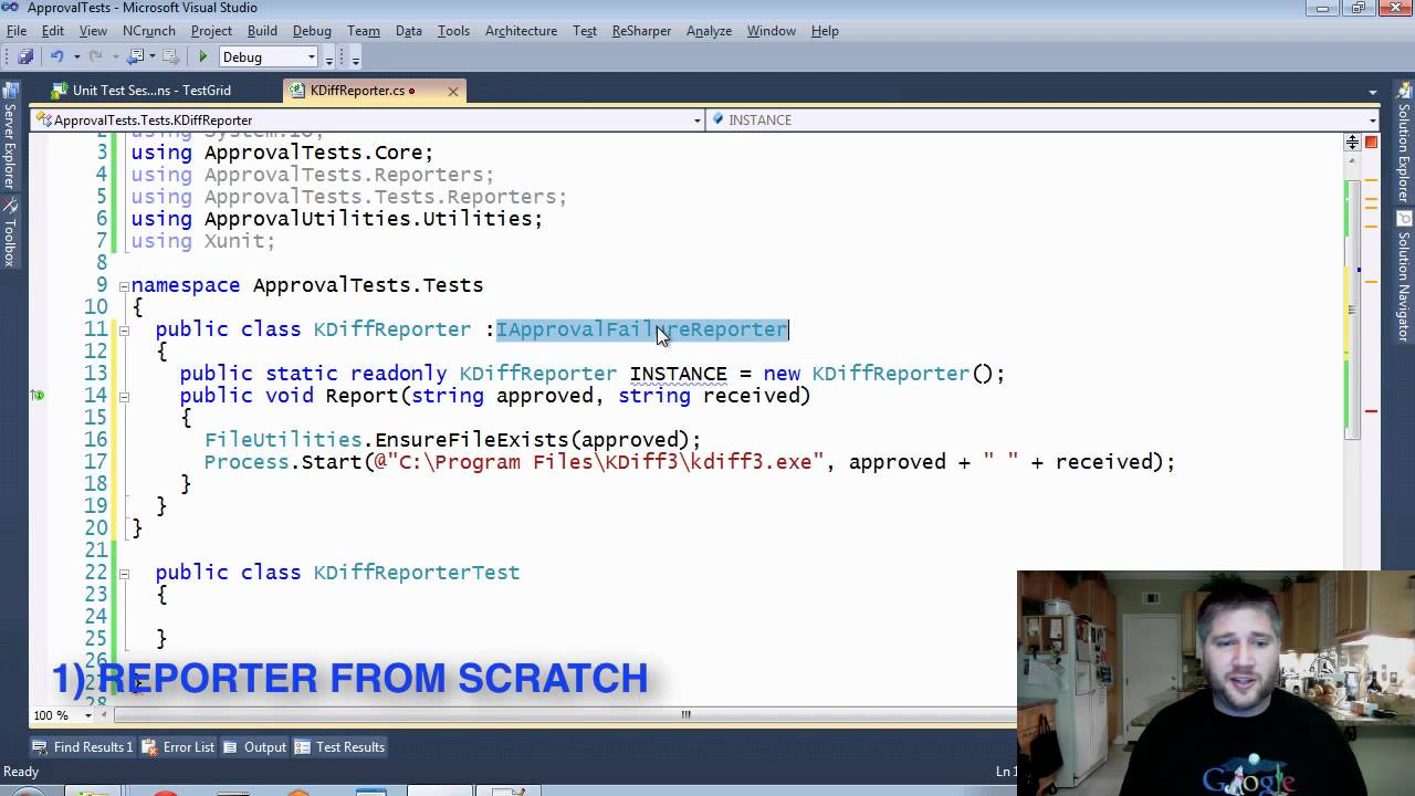Using ApprovalTests in .Net 10 Custom Reporters - YouTube