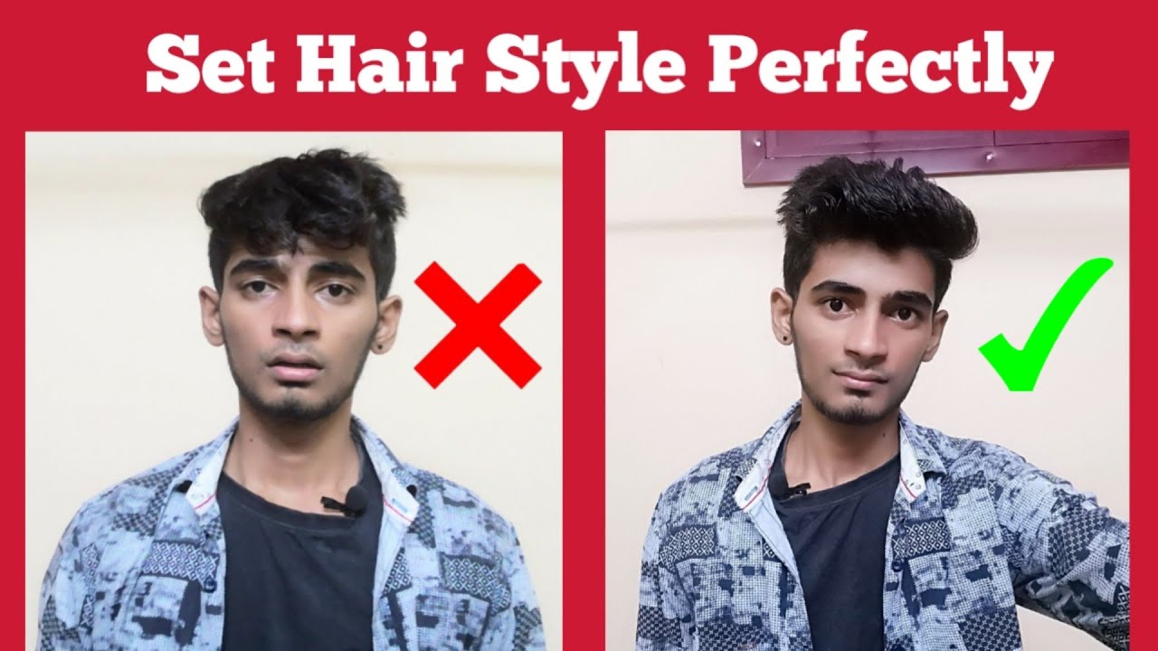 How To Set a Hair Style Perfectly in just 5 mins | Soundar's Fashion ...