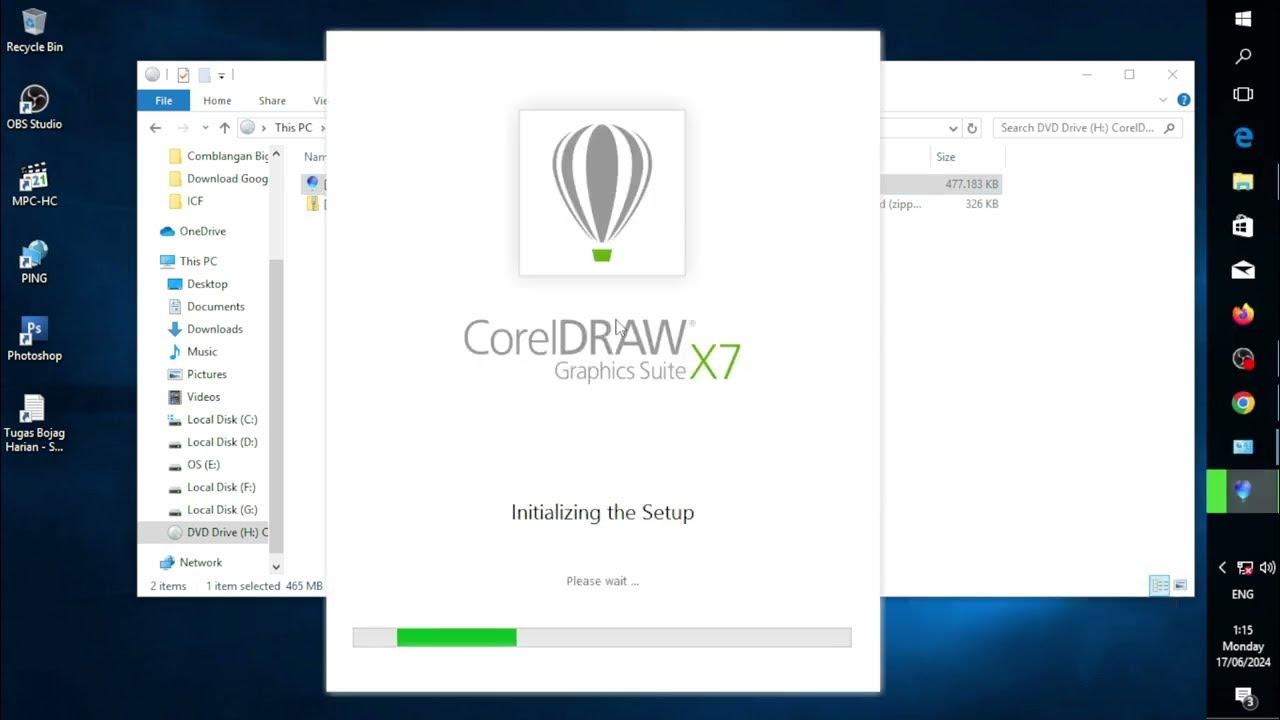 Cara Instal Corel Draw - YouTube