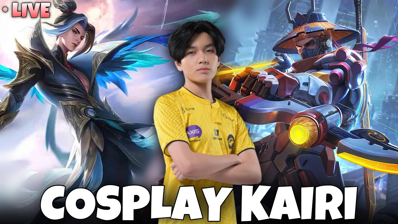 DJY COSPLAYING KAIRI WITH TODAK | MLBB | LIVE 🔴 - YouTube
