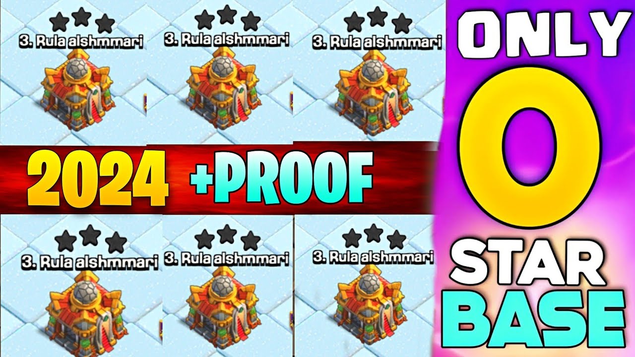 Only O Star Cwl Base With Proof Th16 Th16 zero Star Base Link| best war ...