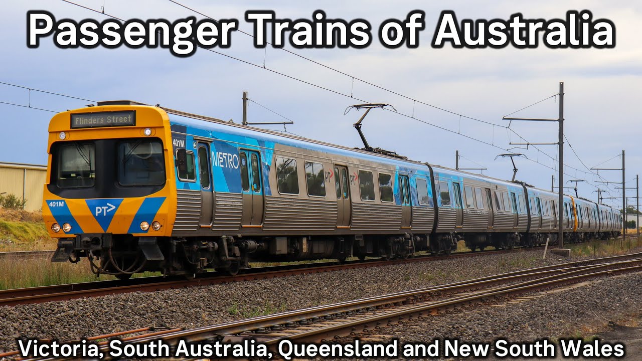 Passenger Trains of Australia - YouTube