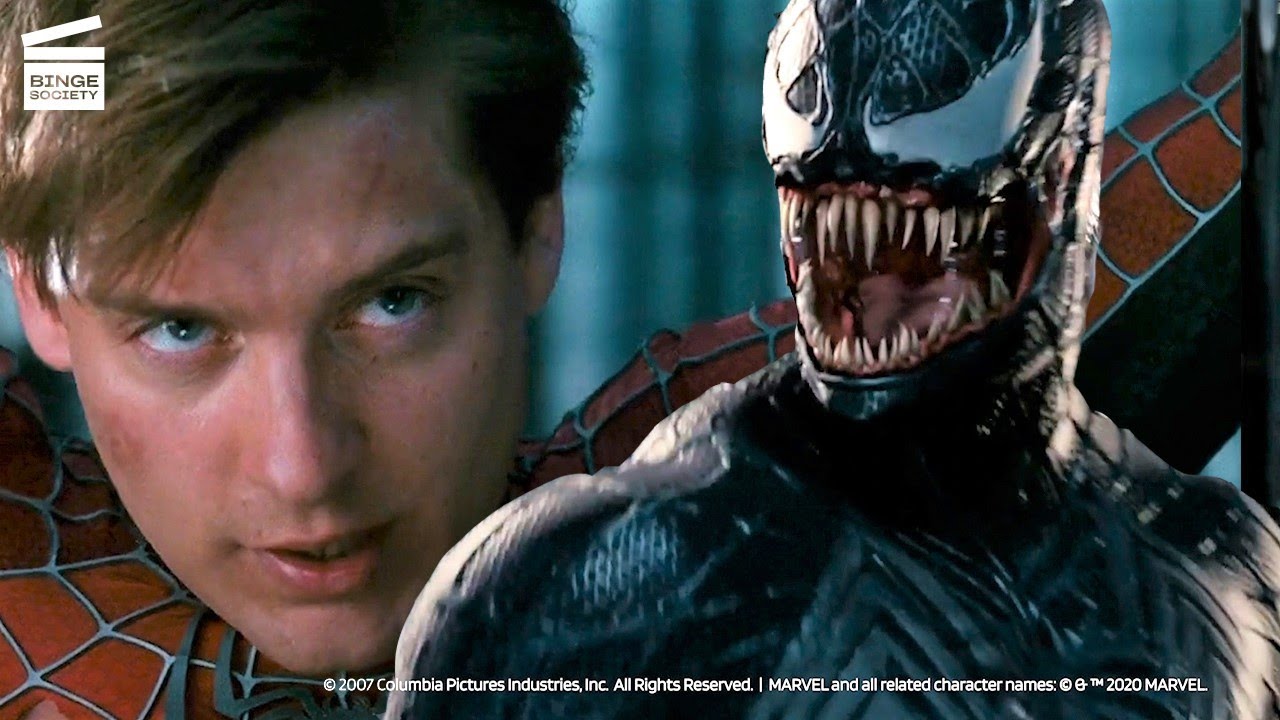 The moment when Spider-Man gets attacked by Venom: Spider-Man 3 (HD ...