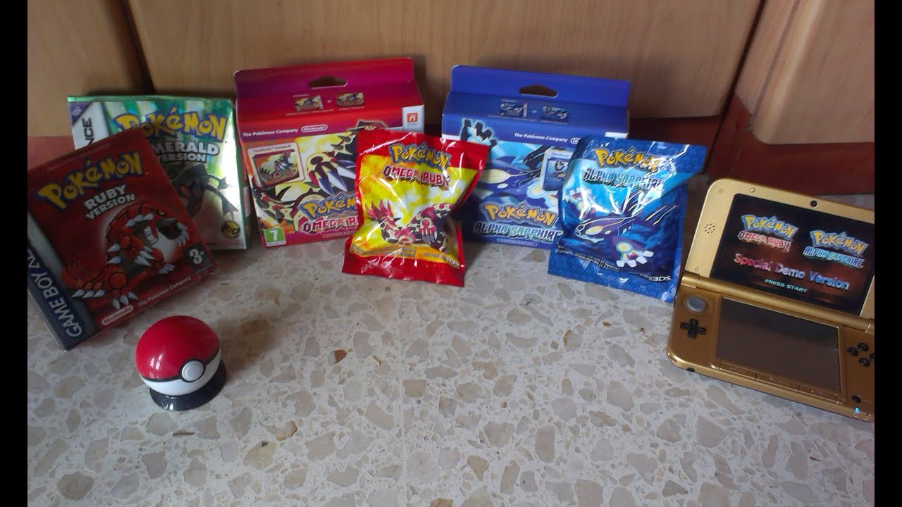 Pokemon Omega Ruby Alpha Sapphire Steelbook Unboxing - YouTube