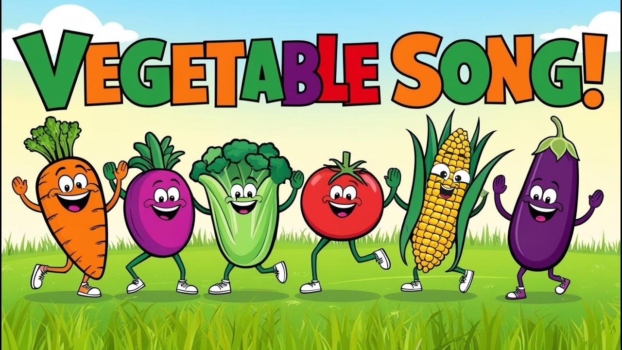 Vegetable Song for Kids | Veggie Dance Party | Preschool Dance & Learn ...