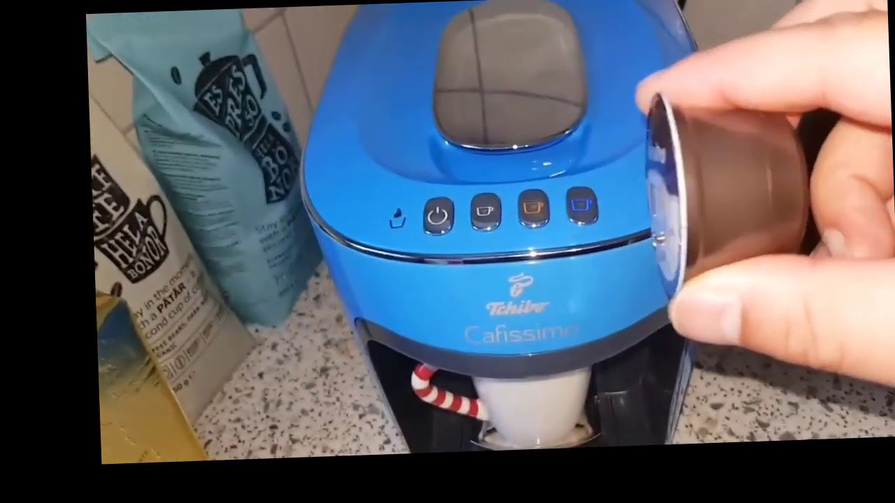 Tchibo Cafissimo mini Kaffee Kapselmaschine inkl Review - YouTube