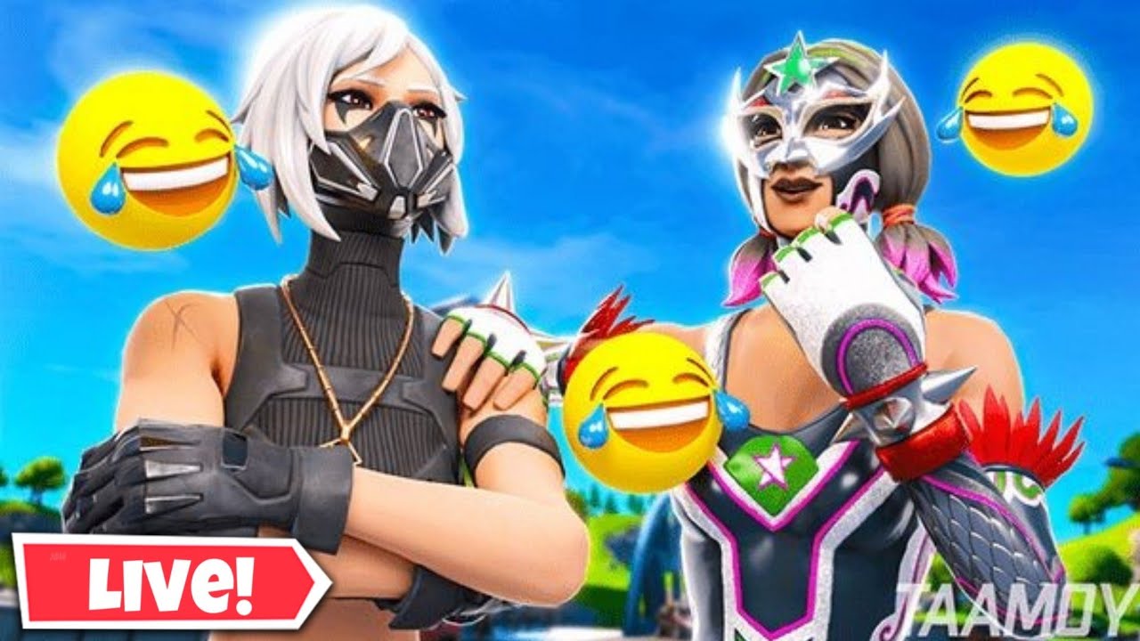 First time live stream Fortnite with 2000 Best subscribers - YouTube