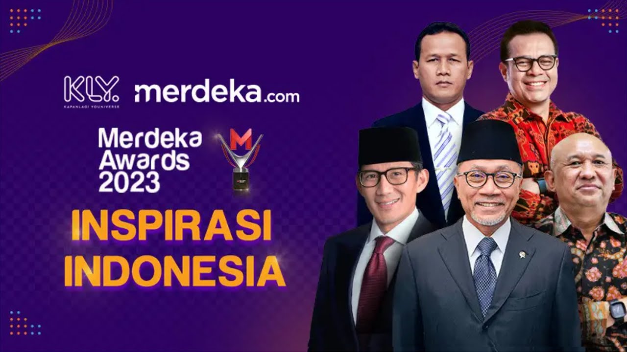 🔴 LIVE - MERDEKA AWARDS, INSPIRASI INDONESIA 2023 - YouTube