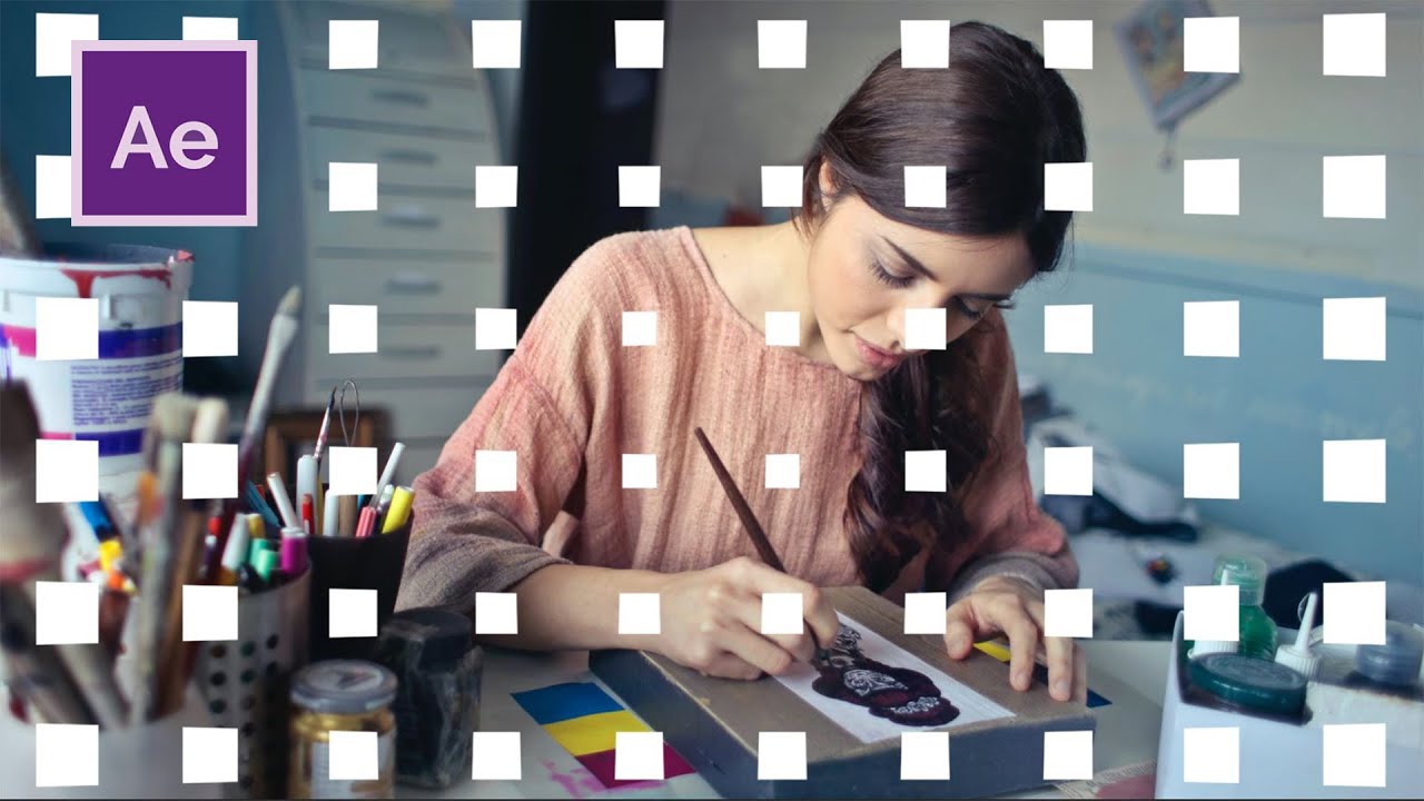 Transition Effect | CC Grid Wipe Effect | After Effect Tutorial | Sarveyam Creations - YouTube