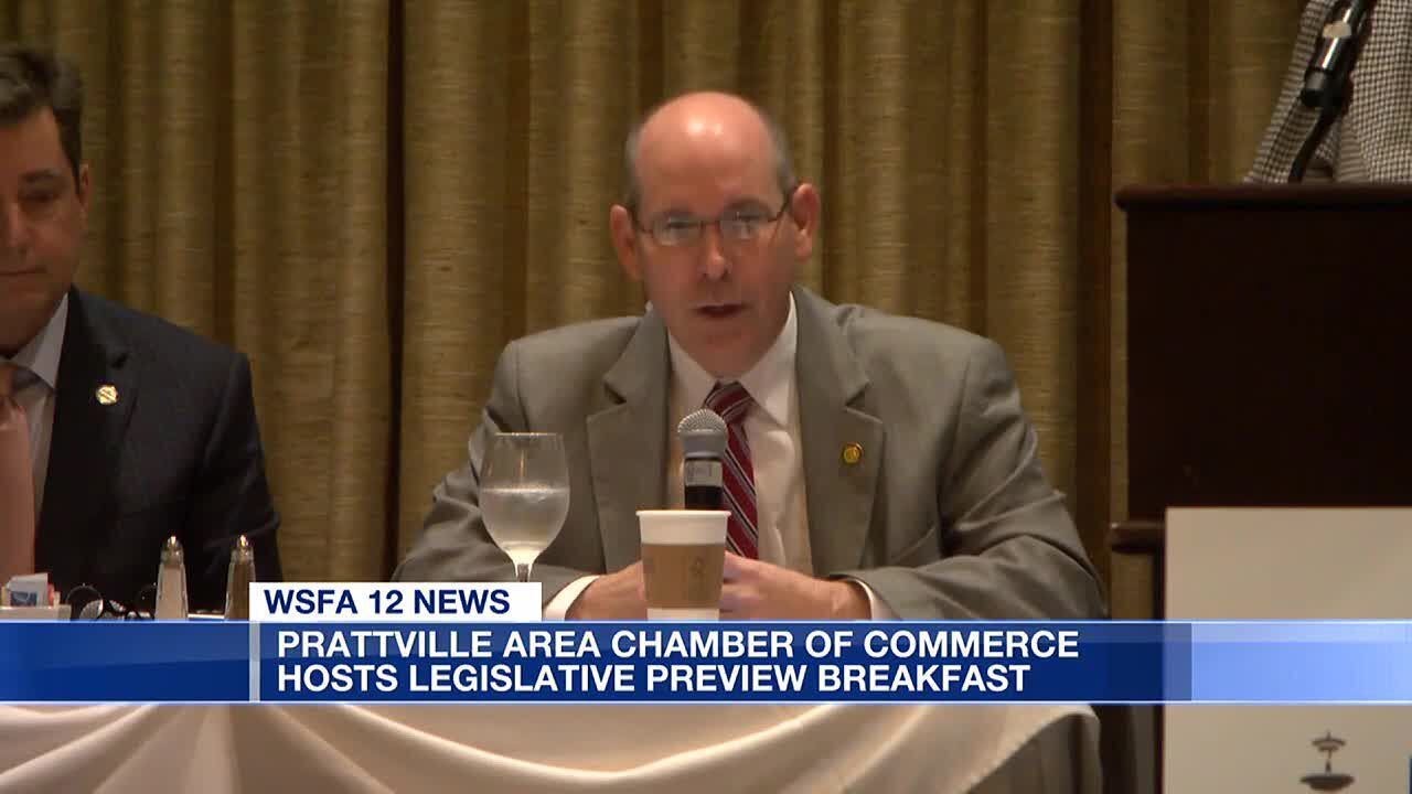 Prattville Area chamber of Commerce hosts legislative preview breakfast - YouTube