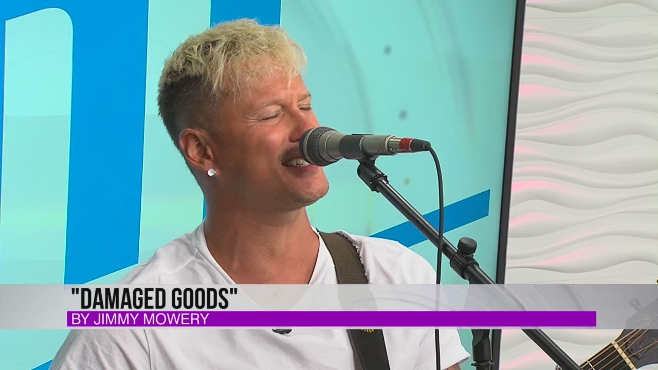 Jimmy Mowery performs original song "Damaged Goods" on WTAJ Studio 814 ...
