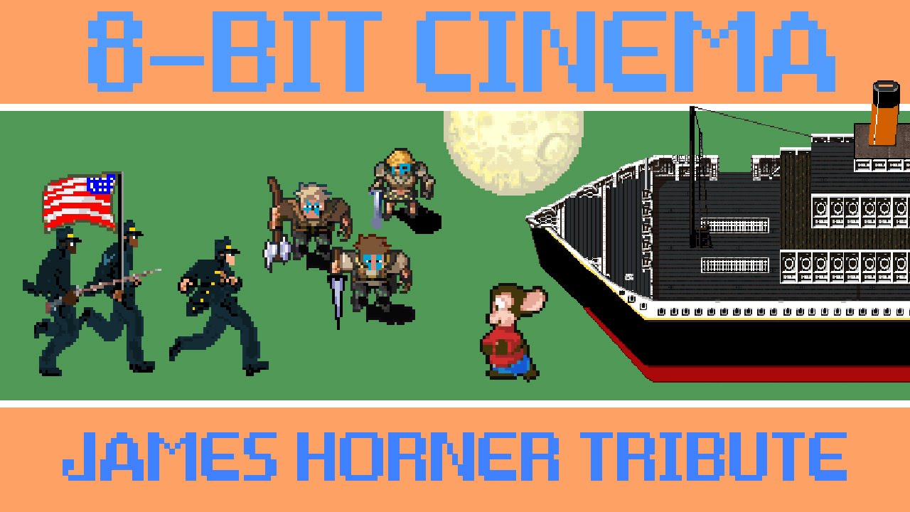 Tribute to James Horner - 8 Bit Cinema - YouTube