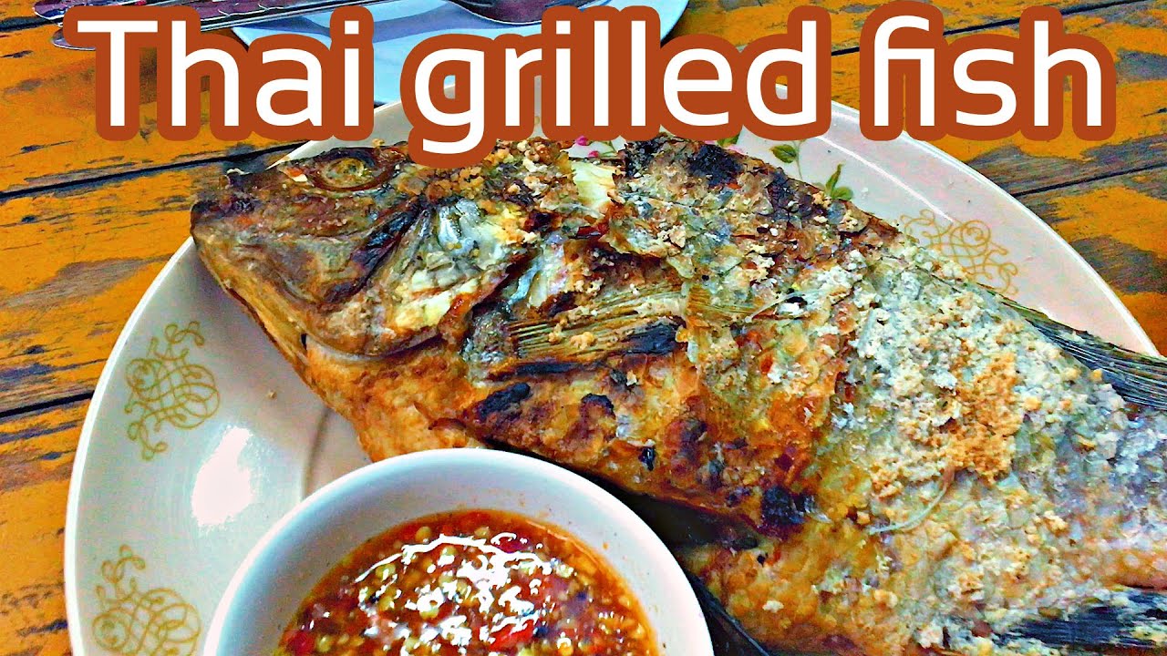 Thai grilled fish Street Food Bangkok (Pla Pao ปลา เผา) | YourTravel.TV ...