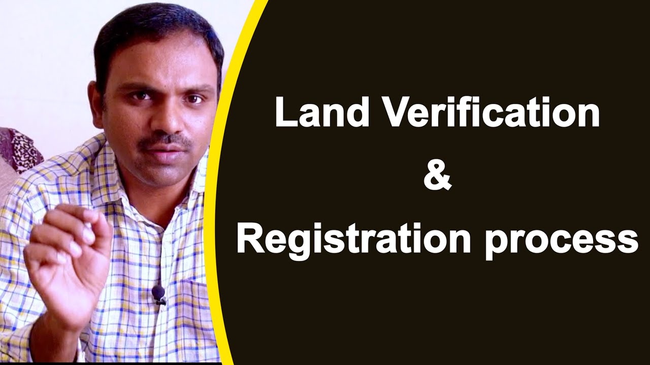 Land verification and registration process | Real Estate - YouTube