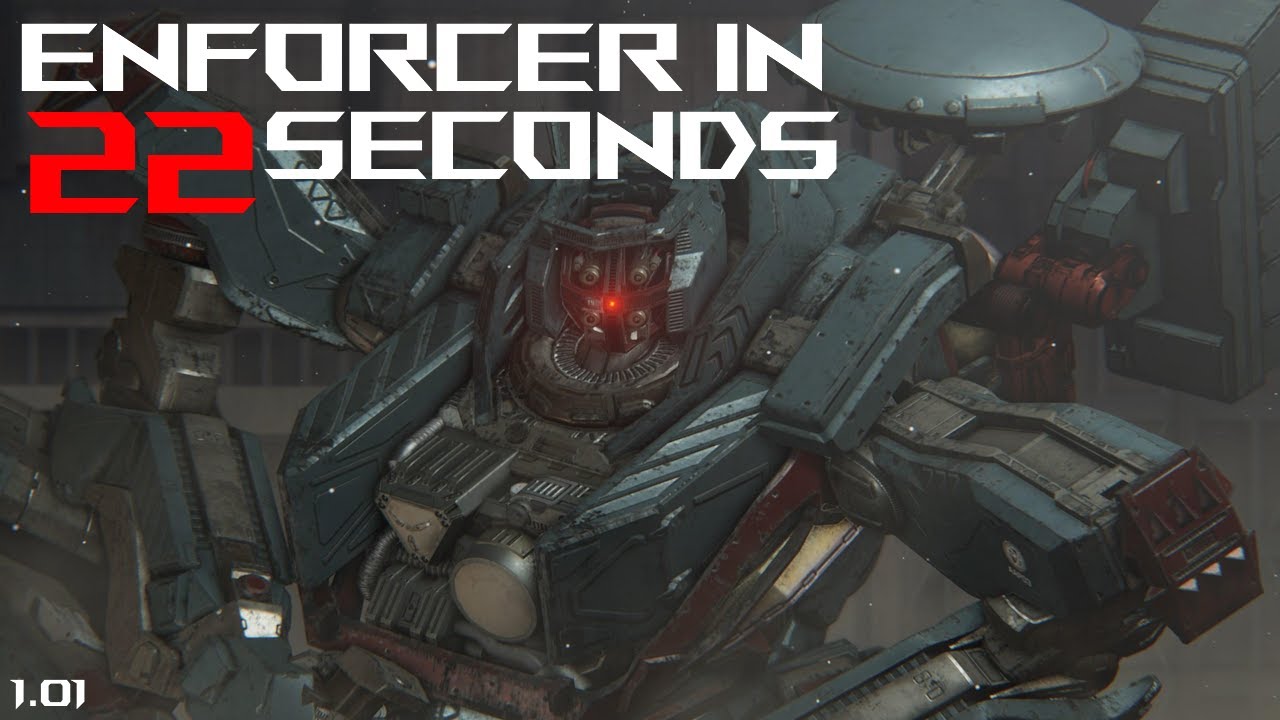 Armored Core VI: ENFORCER in 22 seconds (World Record) - YouTube